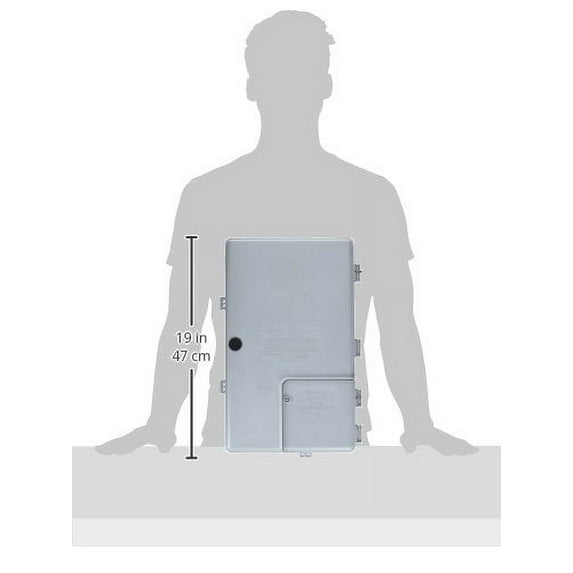 17"x10"x3" OUTDOOR CABLETEK ENCLOSURE PLASTIC GRAY CASE UTILITY CABLE ...