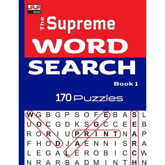 170 Brain Exercise in Large Print Series: Word Search for Se: The ...