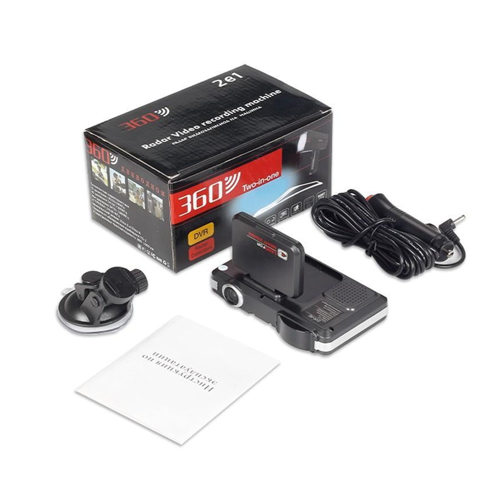 170 Degree Flow Radar Detector Car DVR Camera Dashcam Full HD 1080P ...