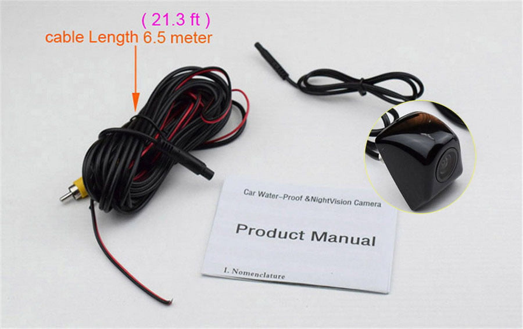 170 Degree Korean Screw Reversing Camera Waterproof HD Car Front View ...