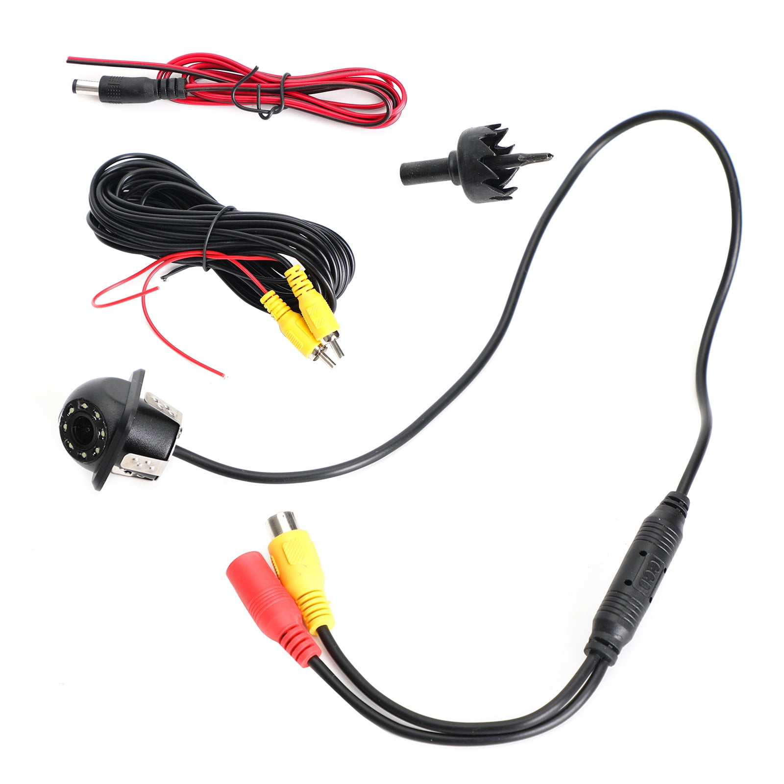 170° HD 8 LED CMOS Car Backup Rear View Reverse Camera Night View Kit ...