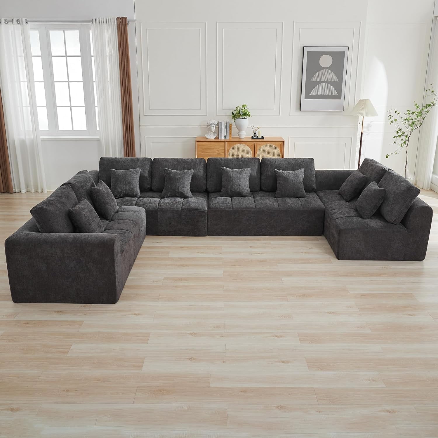 170''Modular Sectional Couches for Living Room, Cloud Boneless ...