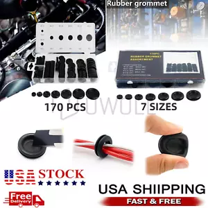 170 Rubber Grommet Firewall Hole Plug Electrical Wiring Gasket ...