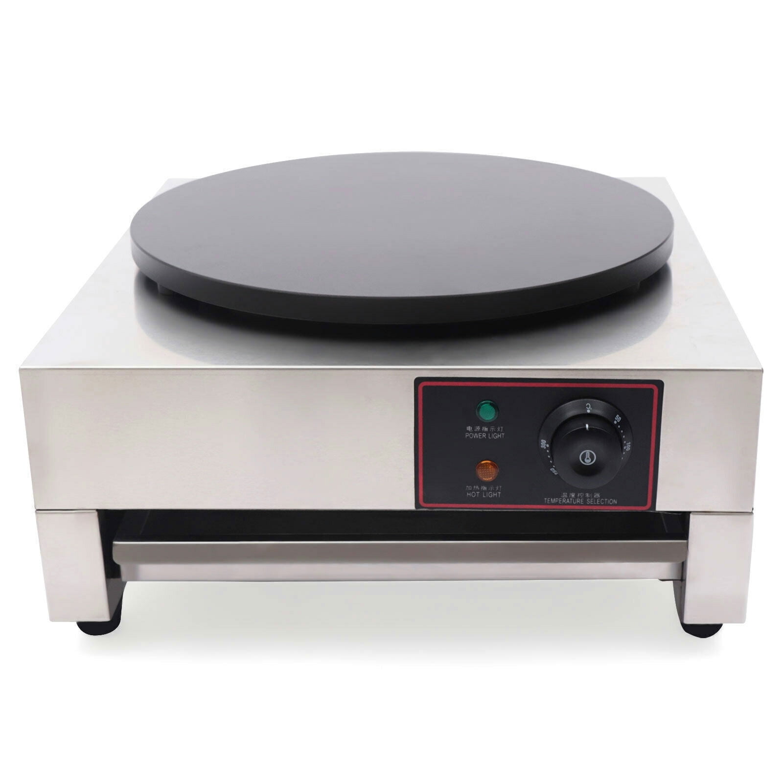 1700W 16" Commercial Electric Crepe Maker Pancake Machine Big Hotplate ...