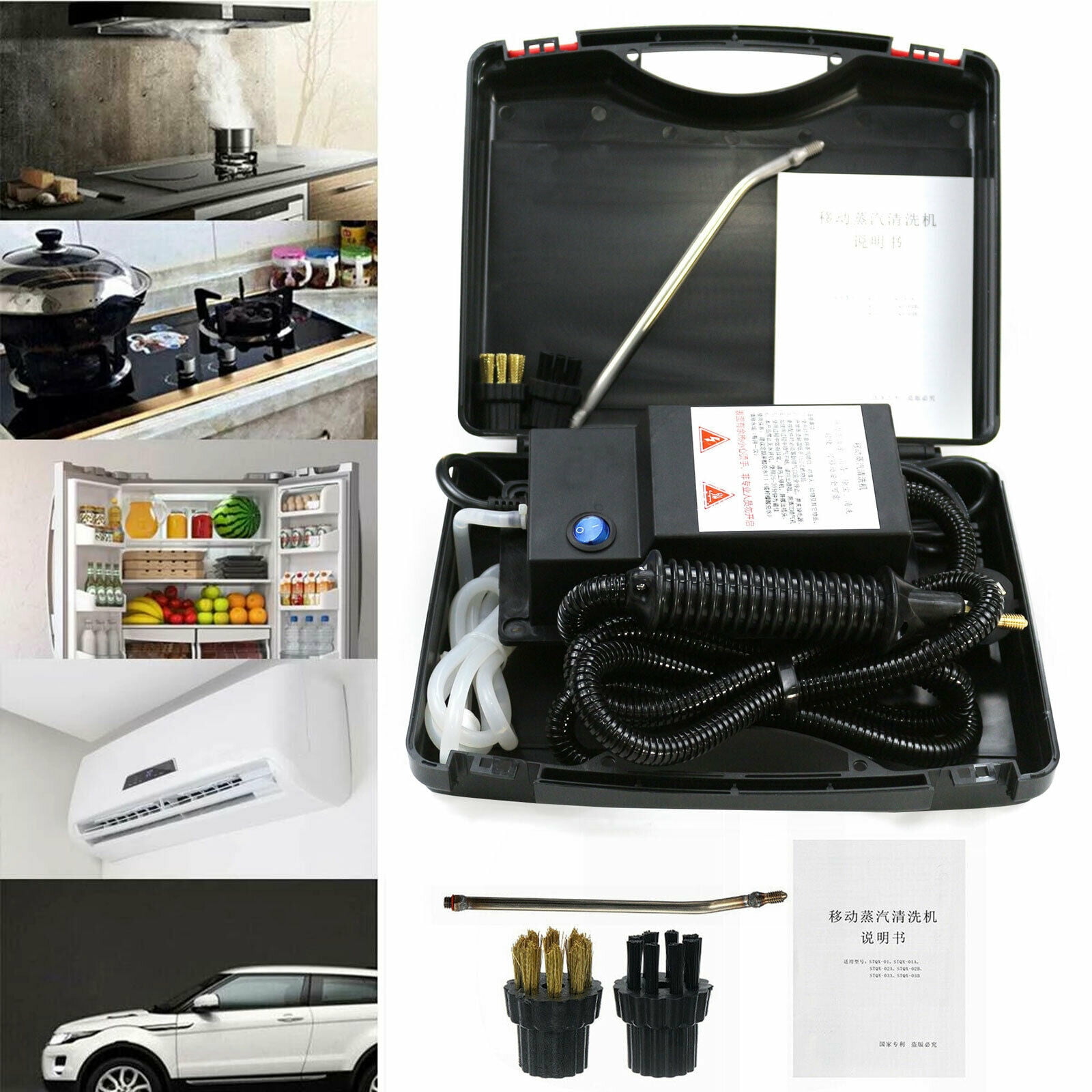 1700W Handheld High Pressure Steam Cleaner Auto Mobile Cleaning Machine ...
