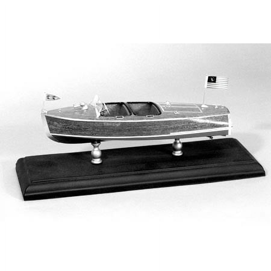 Dumas 1705 9-1/2" 1940 Chris Craft 19' Barrel Back Boat Laser - Walmart.com