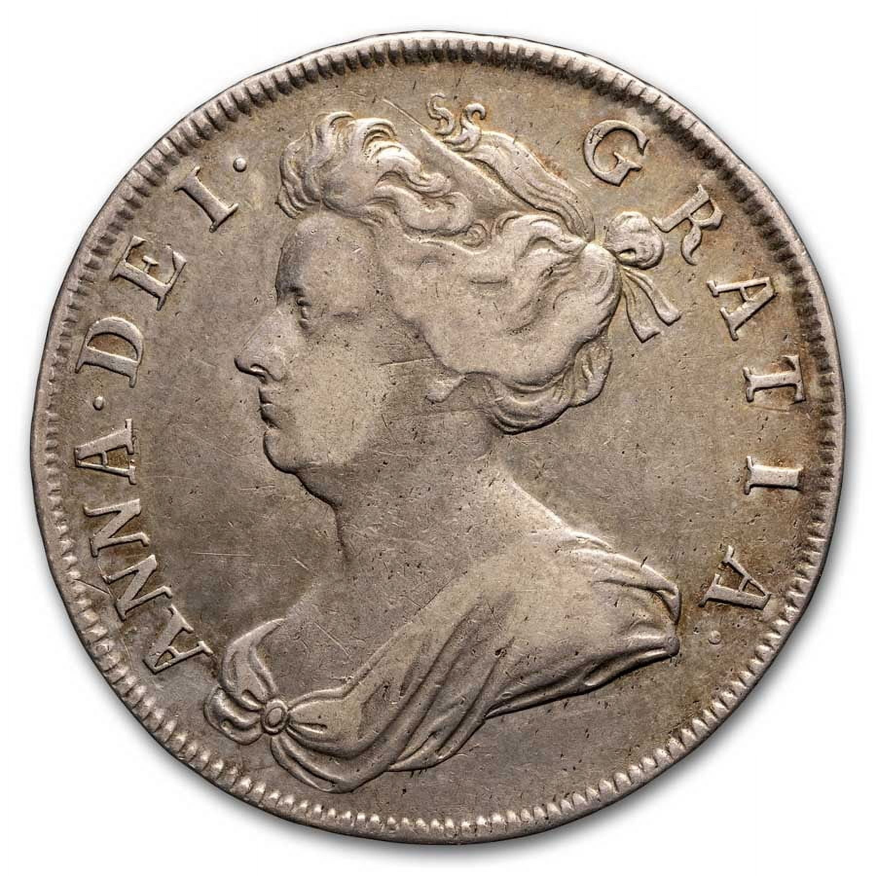1707 Great Britain Silver Halfcrown Anne XF - Walmart.com