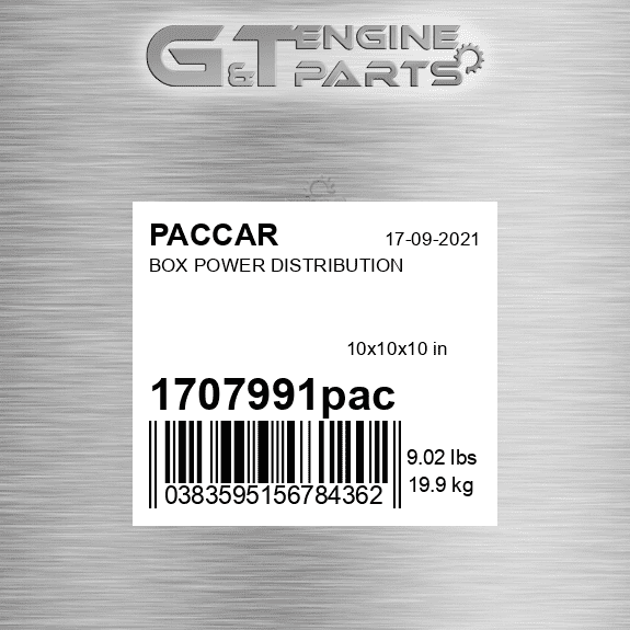 1707991PAC BOX POWER DISTRIBUTION fits Paccar (New OEM) - Walmart.com