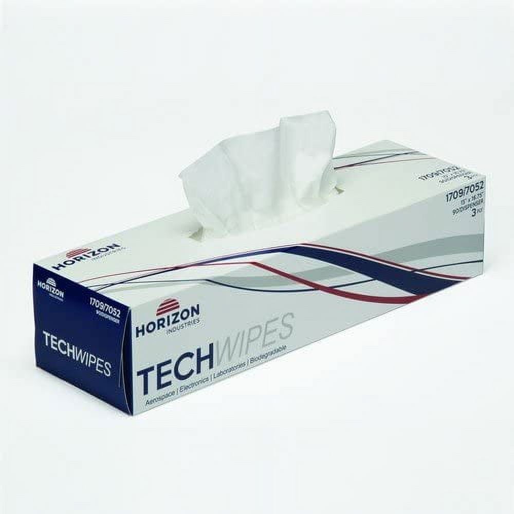1709-3-Ply Tissue TechWipes, 15 Boxes per Case (1350 Sheets) - Walmart.com