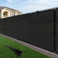 170GSM 6x50ft Fence Privacy Screen Heavy Duty Privacy Fence Cover for ...