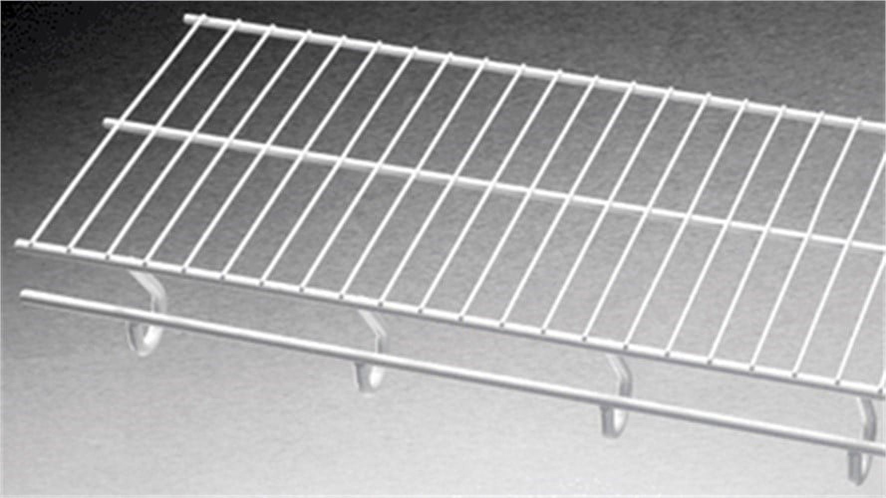 1710-1612-11 16"X12' Open Slide Hanging Ventilated Shelf White, PartNo ...