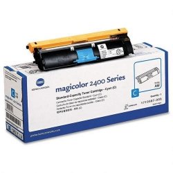 1710587-003 KONICA BR MAGICOLOR 2400, 1-SD YLD Cyan Toner - Walmart.com