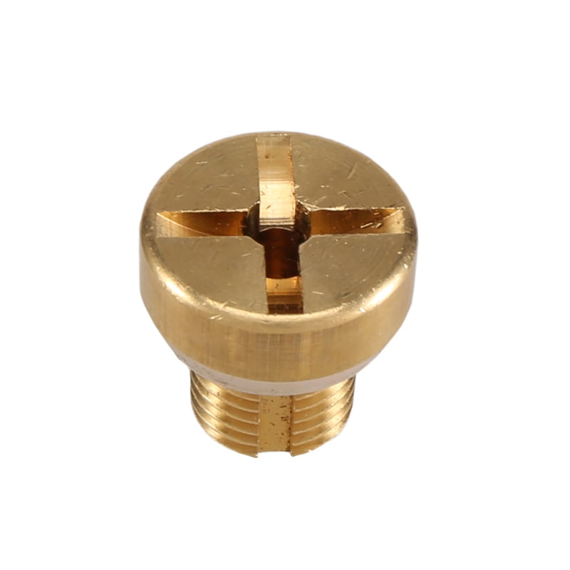 17111712788 Radiator Overflow Coolant Expansion Tank Bleeder Screw Gold ...