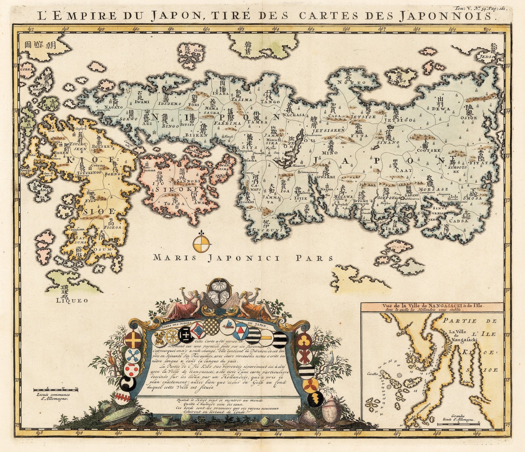1719 L'Empire du Japon, tire des cartes des Japonnois - Walmart.com