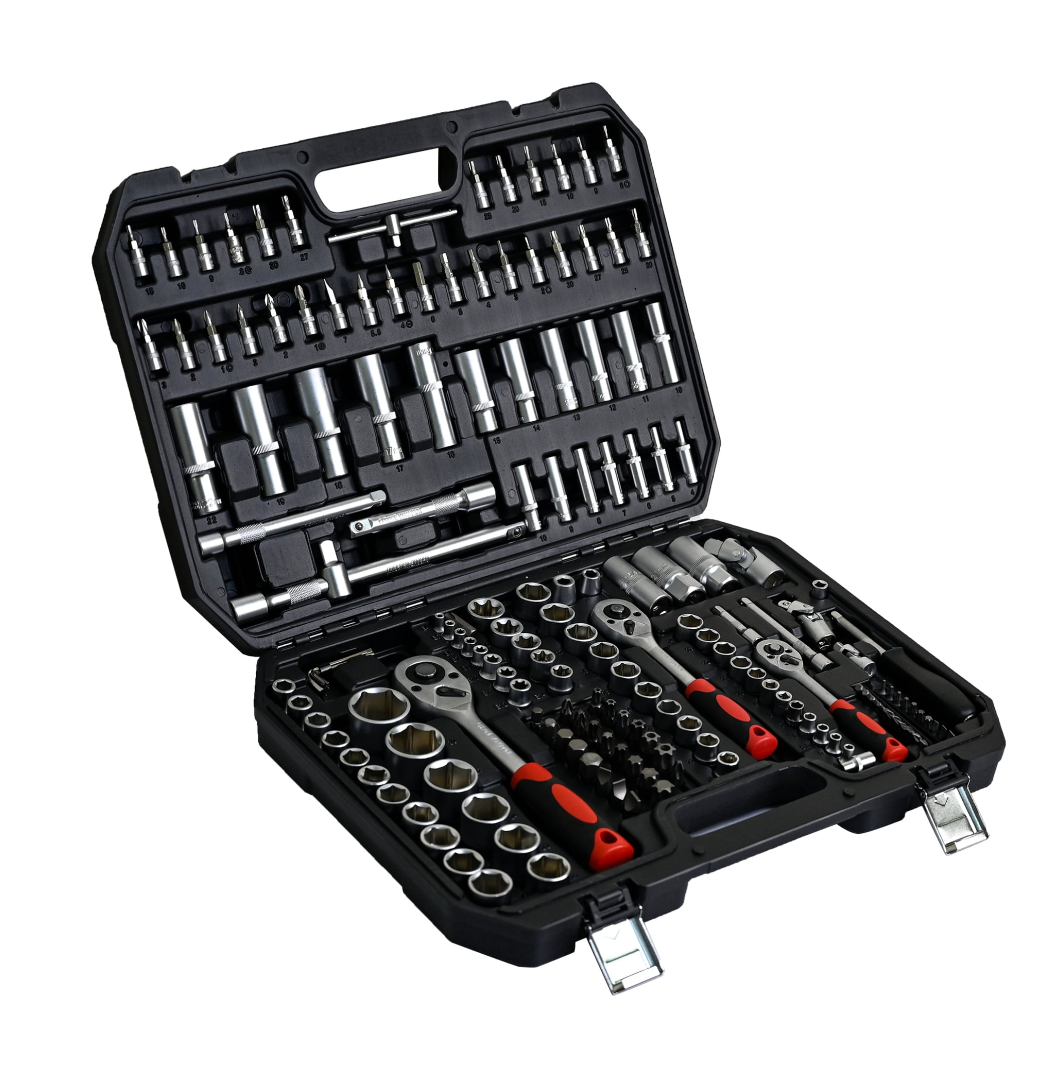 171pcs Tool Set with Toolbox - Socket and Ratchet Wrench Set - Home Car ...