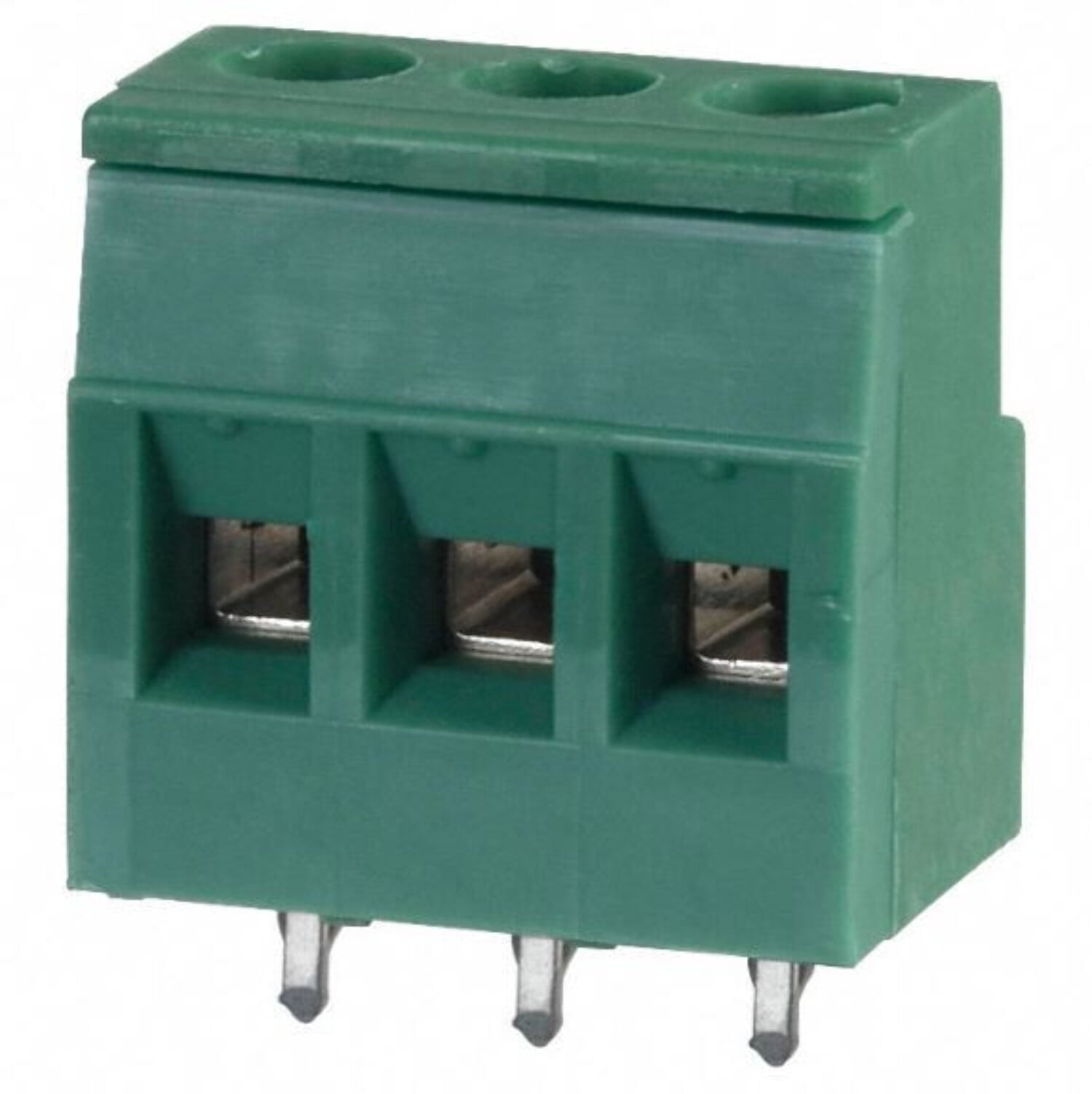 1730625 Connector 3 Position Wire to Board Terminal Block Horizontal ...