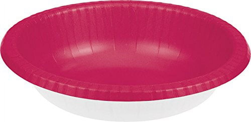 Paper Bowls 20oz 20/Pkg-Hot Magenta - Walmart.com