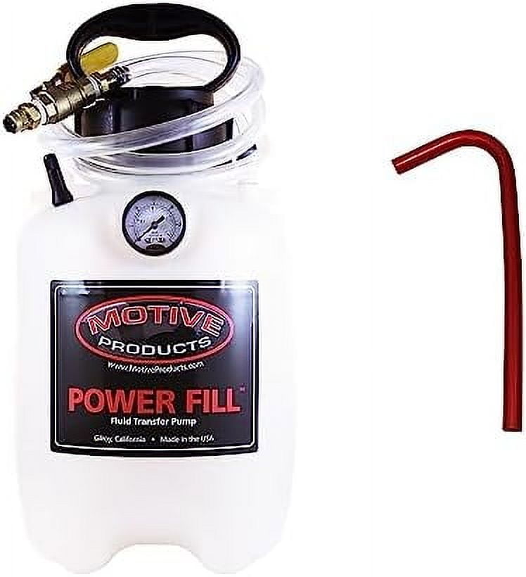 1735 Power Fill Pro Fluid Transfer Pump 1 GAL Tank with Schraeder Valve ...