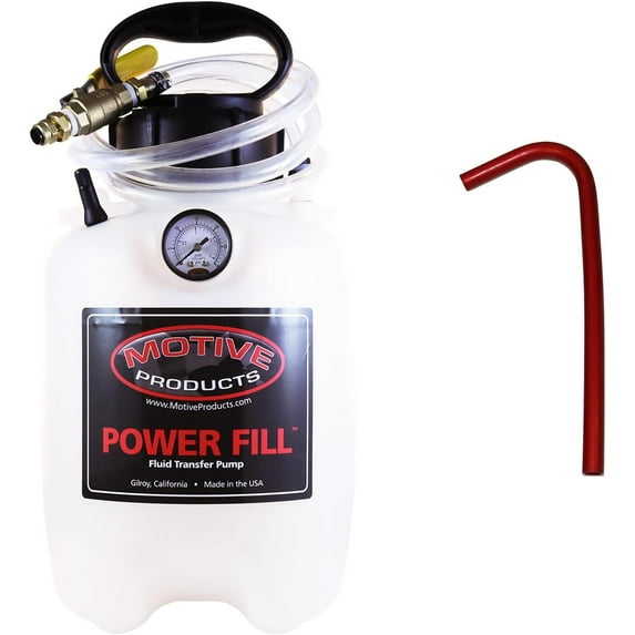**1735 power fill pro fluid transfer pump 1 gal tank with schraeder ...