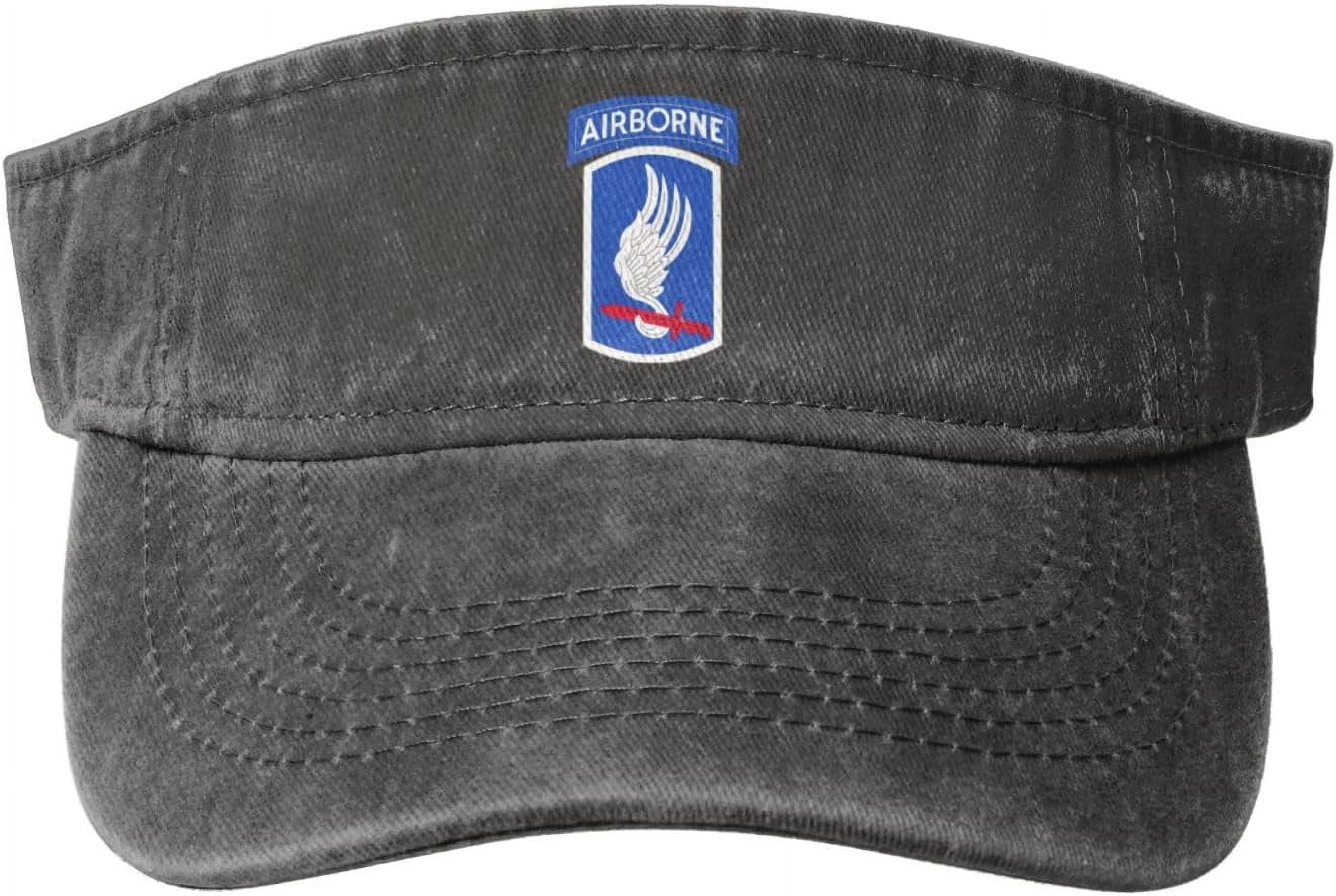 173rd Airborne Brigade Sport Sun Visor Hats Adjustable Empty Top ...