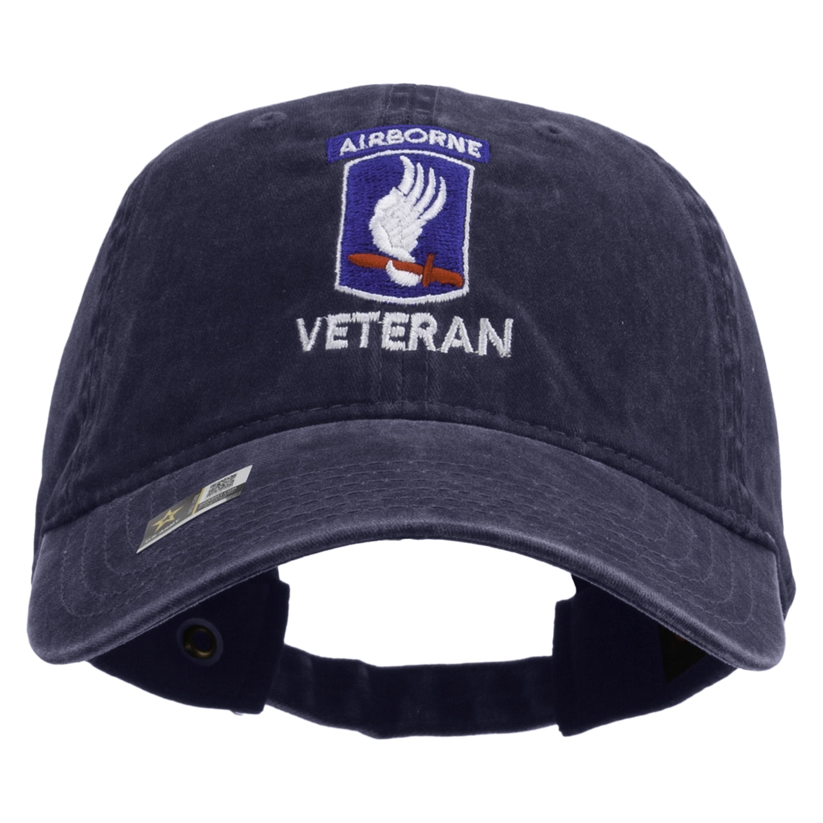 173rdth Airborne Brigade Combat Team Veteran Embroidered Washed Solid ...