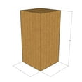 9x9x18 Kraft Brown Corrugated Shipping Boxes, 32 ECT Single-Wall, Qty ...