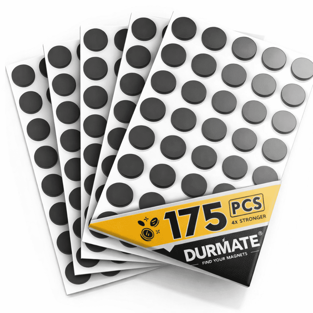 175 Pcs Round Magnets with Adhesive Backing, Magnetic Tape, Magnet ...