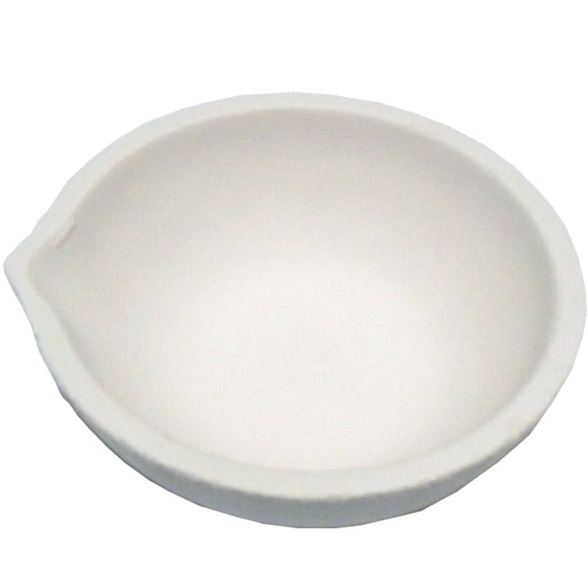 1750 Gram Melting Crucible Dish Cup Gold Silver 5-1/2” D Ceramic Bowl ...