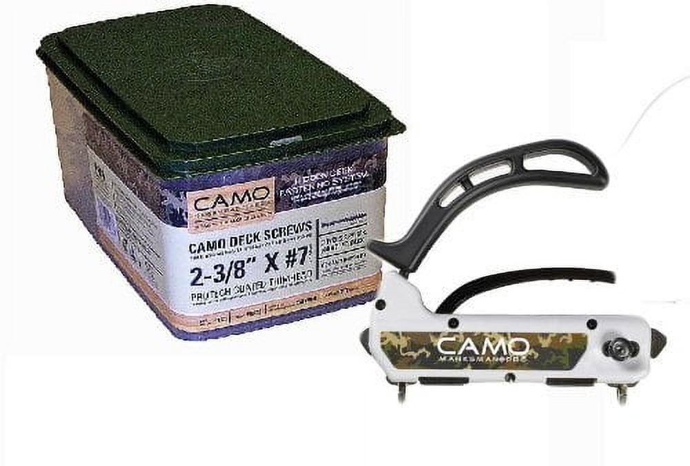 1750-Pack 2-3/8" Camo Screws with Pro Fastening Tool – Hidden Deck ...