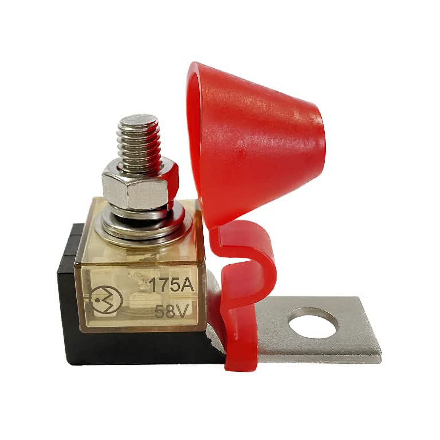 175A MRBF Terminal Fuse Block Kit (Fuse Included) – Single Stud 5/16" (M8) Compact High-Amp ...