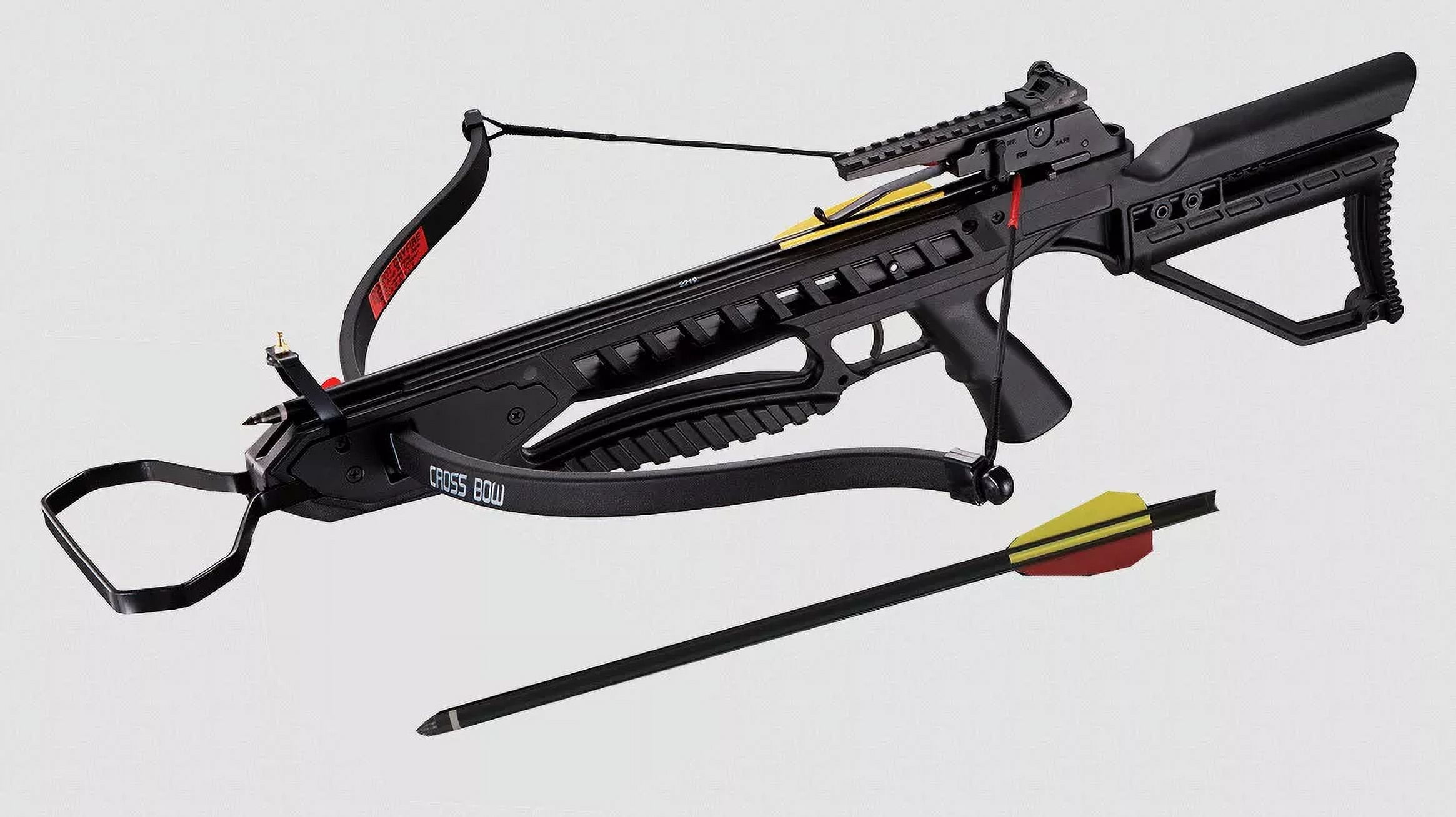 175lbs Deer Hunting Crossbow Cross Bow 245+FPS w/ Stringer, Wax 2 ...
