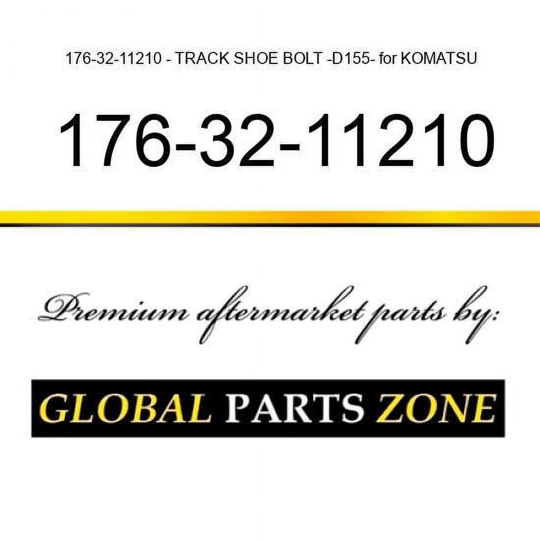 176-32-11210 - TRACK SHOE BOLT -D155- for KOMATSU - Walmart.com