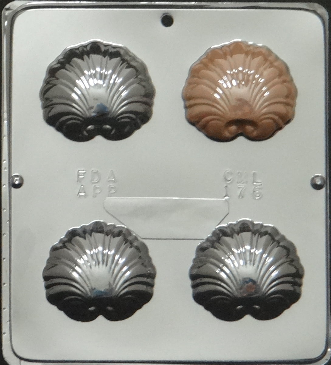 176 Sea Shells Chocolate Candy Mold - Walmart.com
