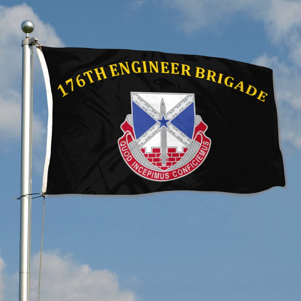 176th Engineer Brigade 36th Infantry Division Arrowhead US Army Flag ...