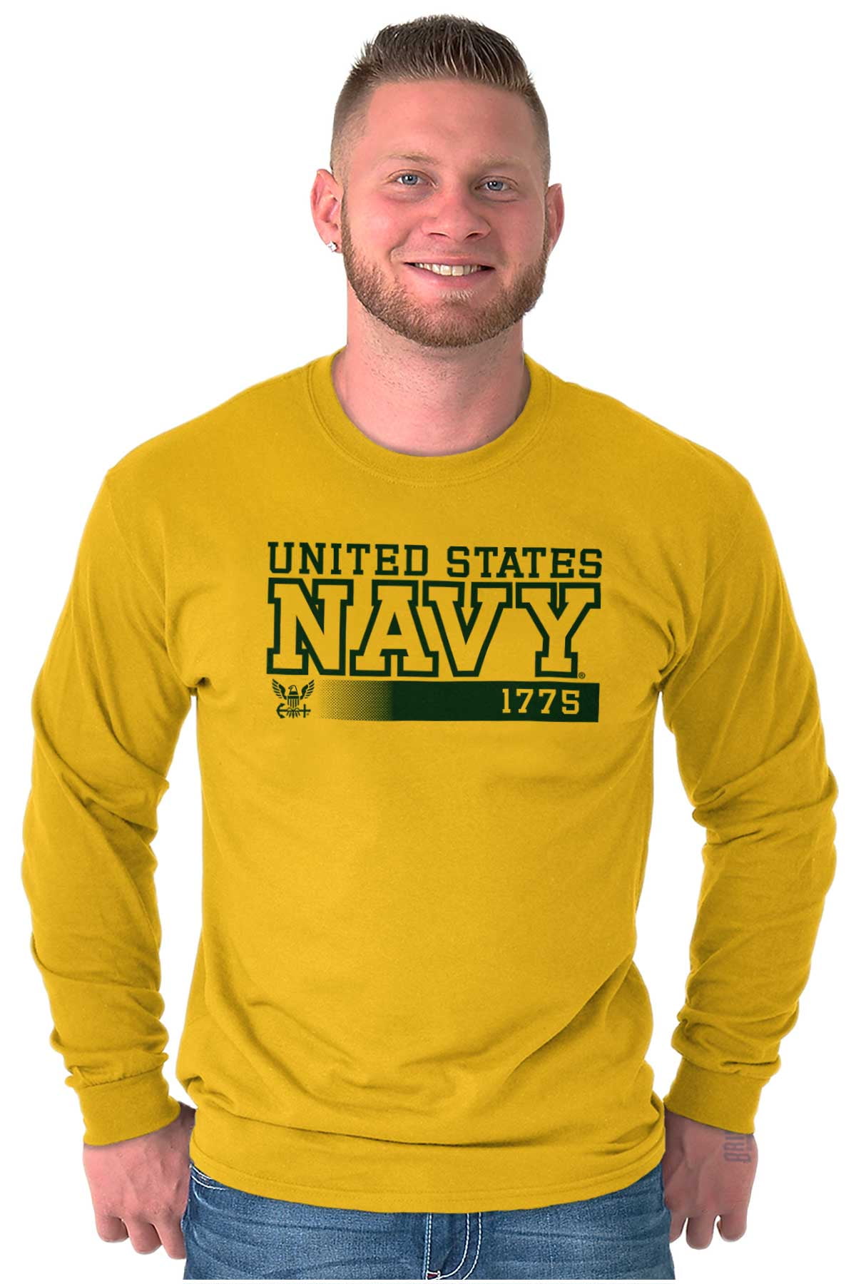 1775 United States Navy Us Military Long Sleeve Tshirt Men Women Brisco