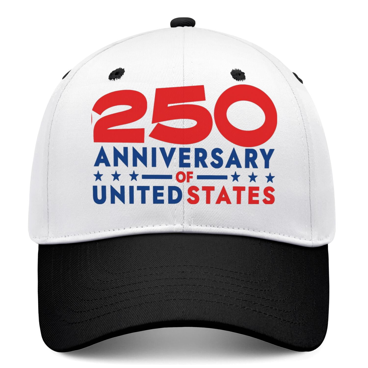 1776-2026 250 Years of Freedom American Eagle Snapback Hat Structured 6 ...