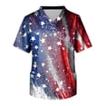 1776-2026 250th Anniversary USA Scrubs for Men 4th of July V-Neck Tunic ...