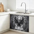 1776-2026 Cabinet Curtains for Kitchen 28"W x 35"L, Bald Eagle ...