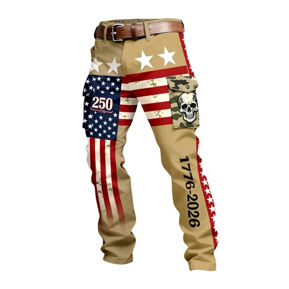 1776-2026 Freedom Inspired Tactical Work Pants for Men - Walmart.com