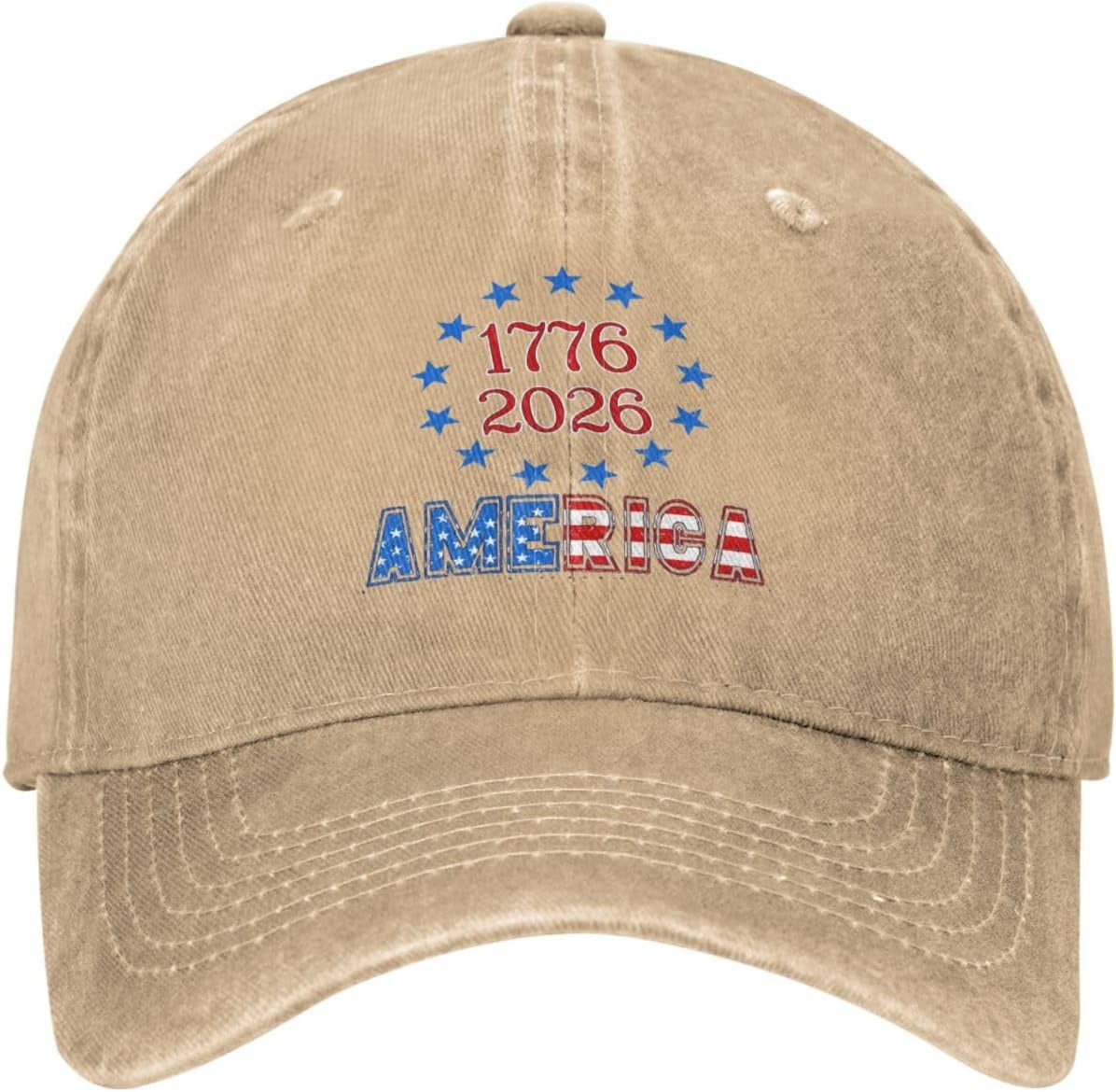 1776 2026 Hats America Anniversary Hats USA Patriot Hat Denim Cap ...