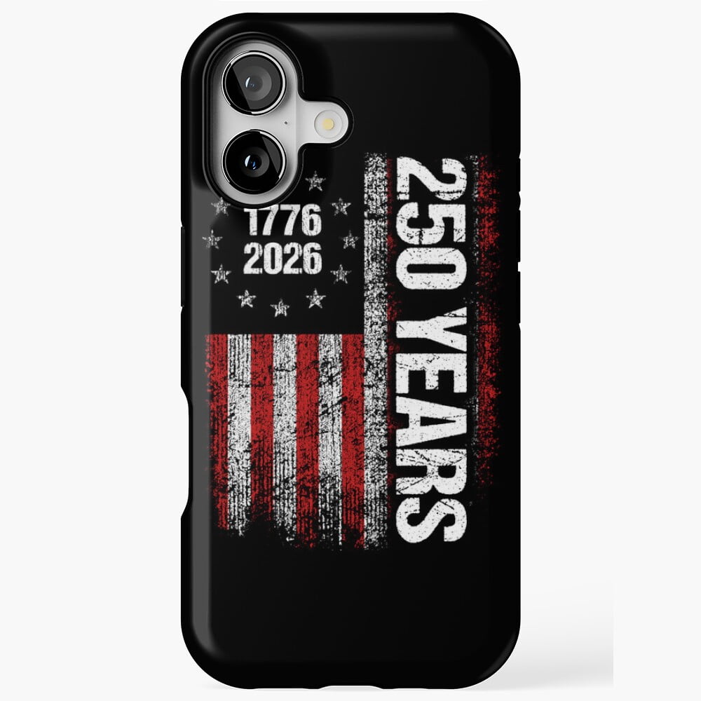 1776 2026 Independence 250th Anniversary Celebration iPhone Case 17 ...