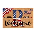 1776‑2026 Independence Day Welcome Doormat – America 250th Anniversary ...