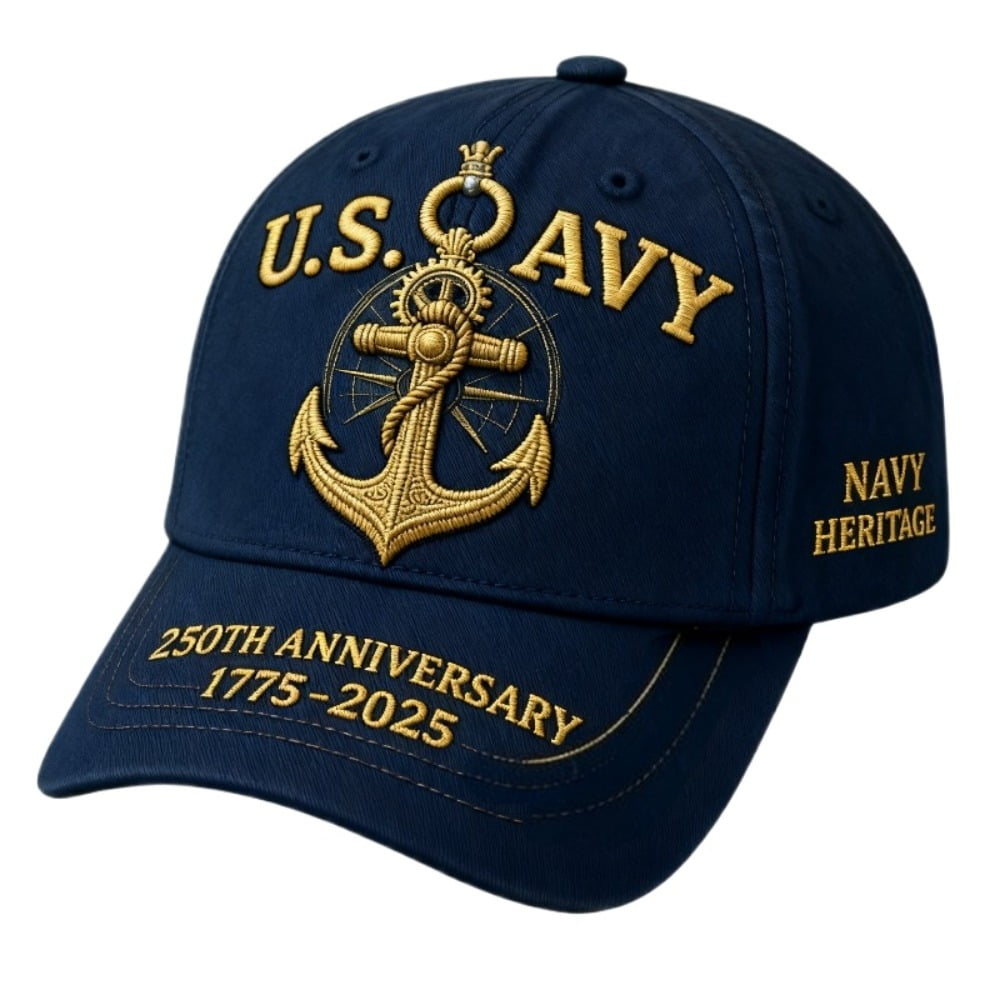 1776-2026 USA 250th Anniversary Patriotic Cap Embellished Eagle 50 ...