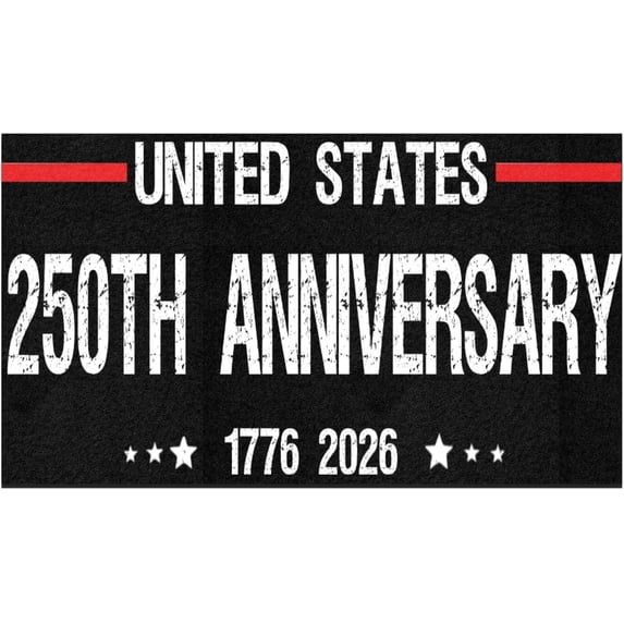 1776-2026 United States 250th Anniversary Rug Mat for Bathroom Floor ...