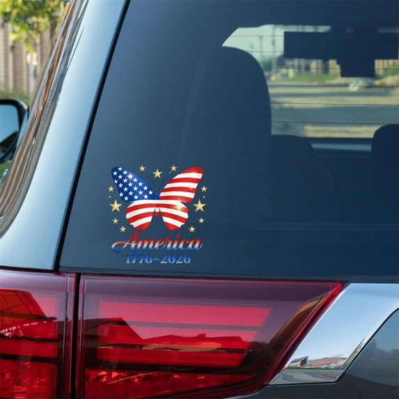 1776-2026 Usa Car Sticker 250th Anniversary Patriotic Vinyl Decals for ...