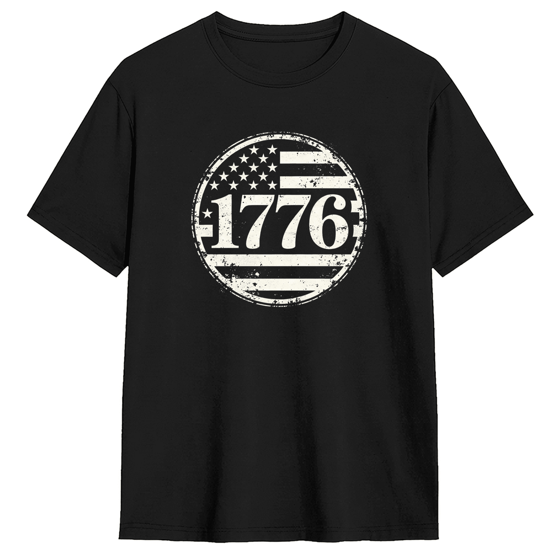 1776 American Flag Circle Cool Graphic Tee For Men And Women, Patriotic ...