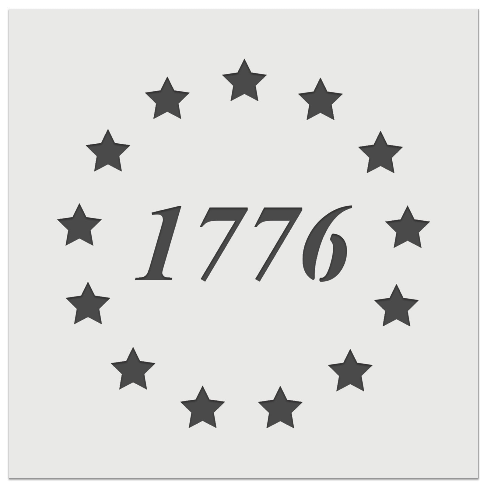 1776 Betsy Ross Flag Stars USA United States of America DIY Cookie Wall ...