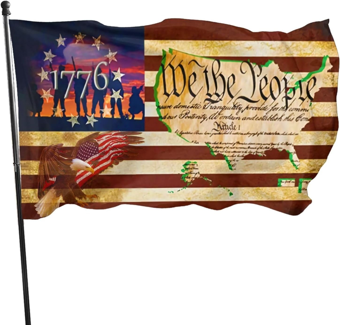 1776 Flag We The People Flag Outdoor Flags - Walmart.com