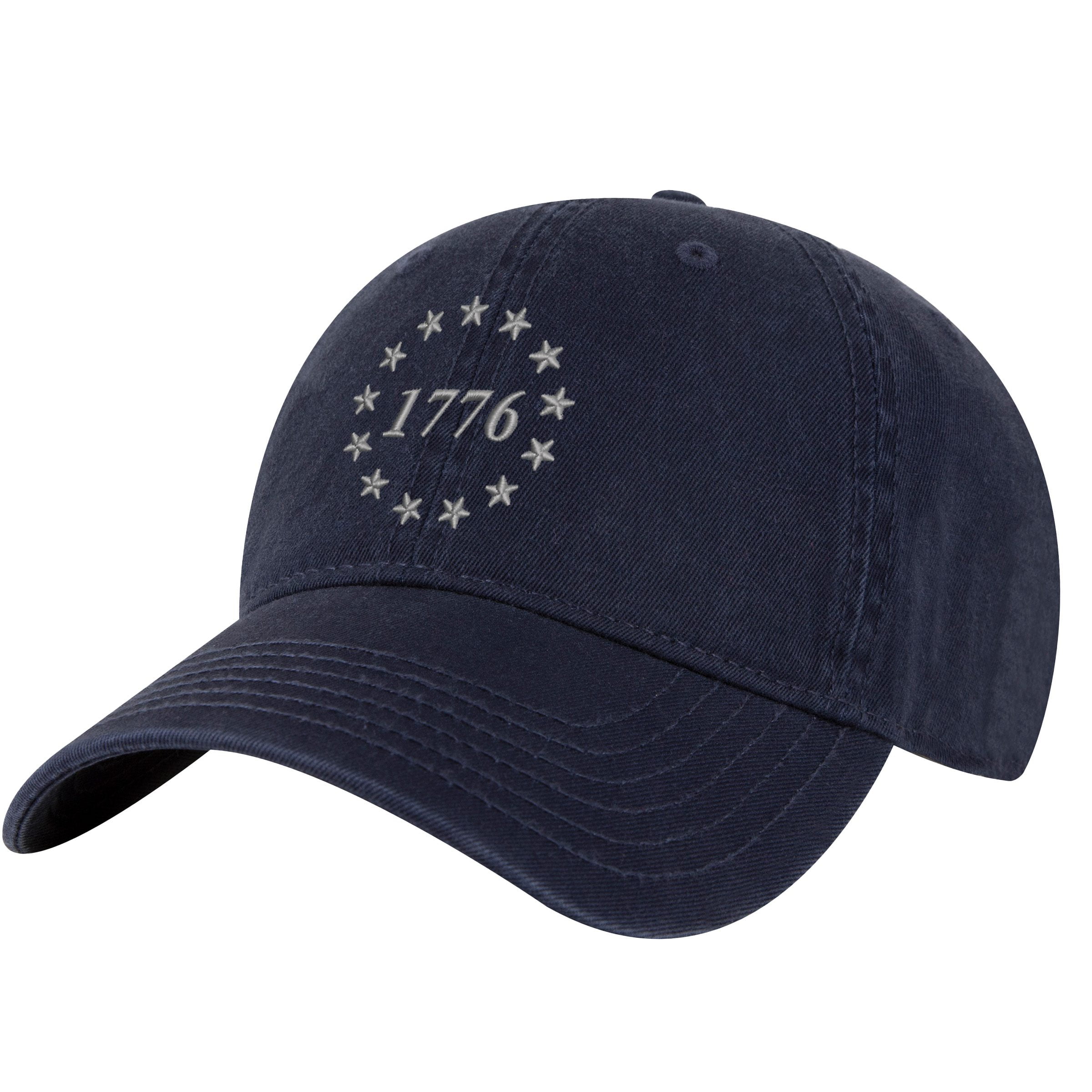 1776 Patriotic Baseball Cap - Declaration of Independence Hat - 13 ...