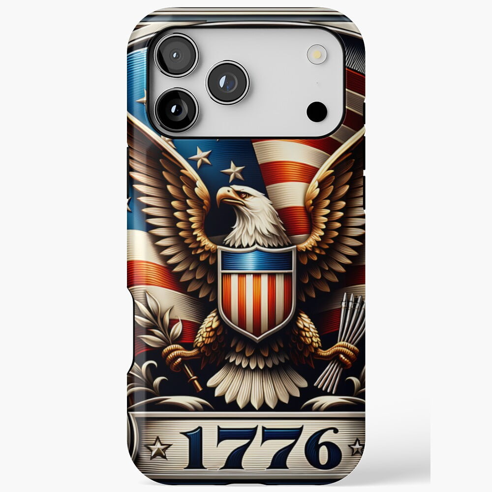 1776 Patriotic Historic Quote Graphic Artwork For iPhone 11-17 Pro Max ...